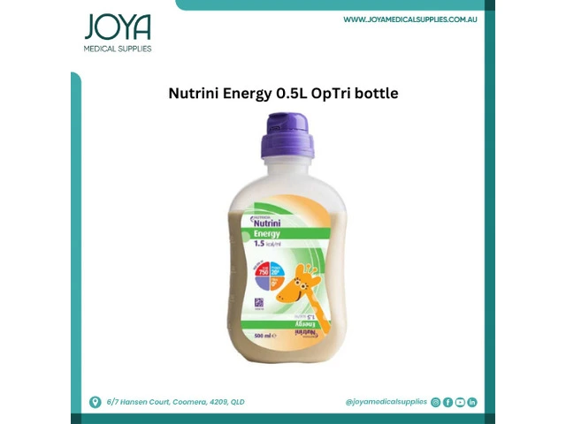 Nutrini Energy 0.5L OpTri bottle | Australia - Joya Medical Supplies in ...